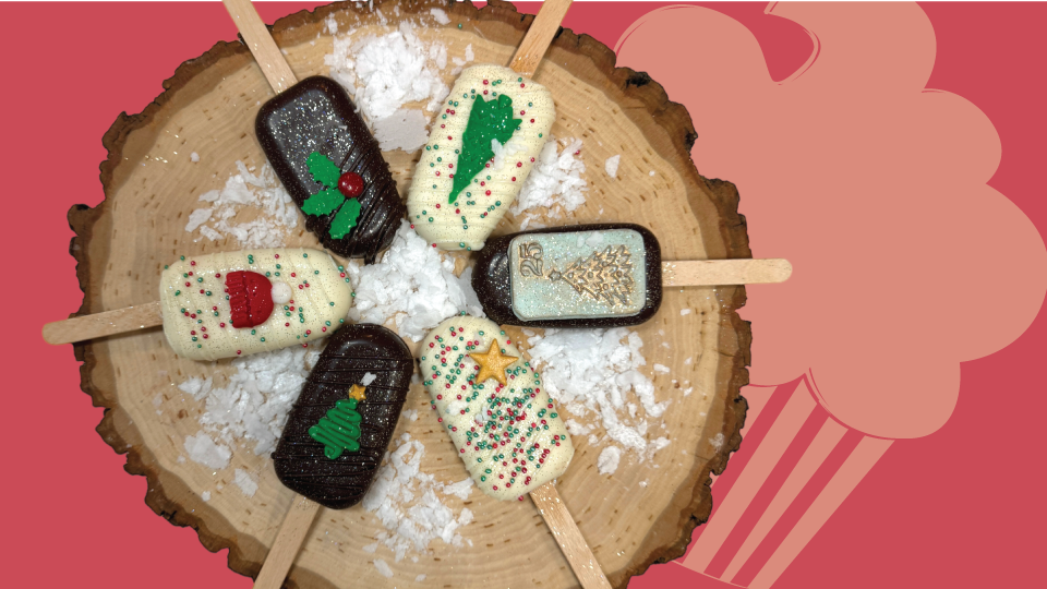Holiday Cakesicles (6pk) | Sweet Cupcasions